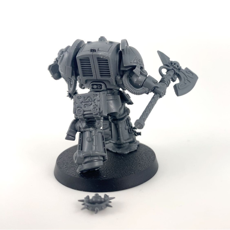 Librarian in Terminator Armour